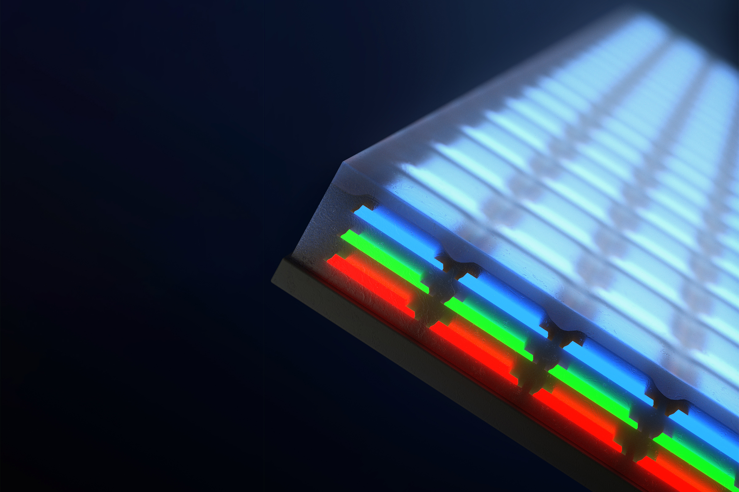 Engineers Invent Microscopic Vertical Full Color LED MIT News Engineers Invent Microscopic Vertical Full Color LED MIT News