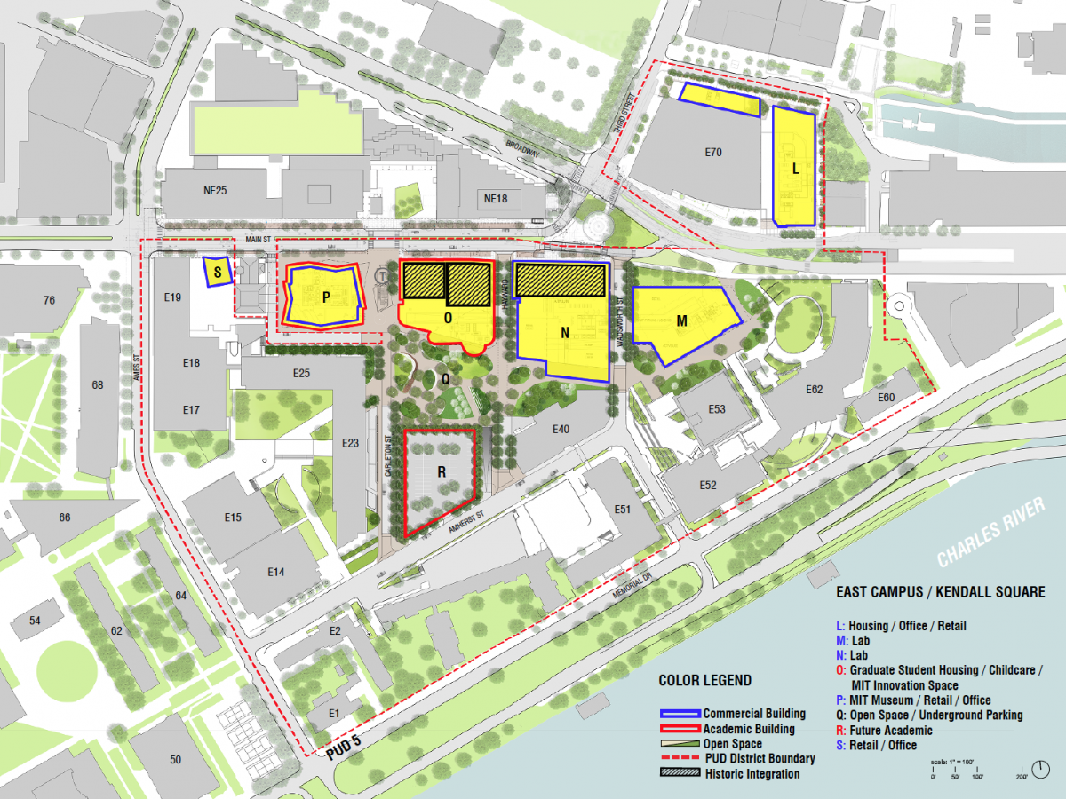 Letter regarding MIT's Kendall Square and east campus design process ...