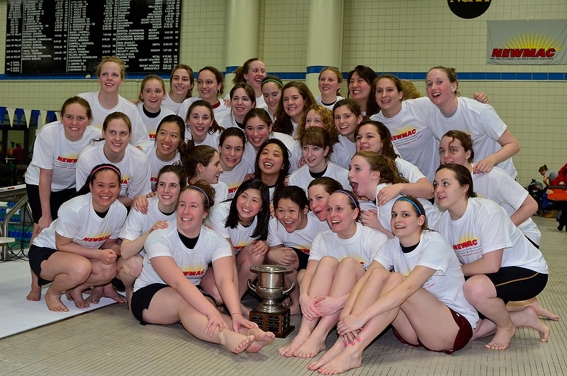 Mit Crowned Newmac Womens Swimming Champions Mit News